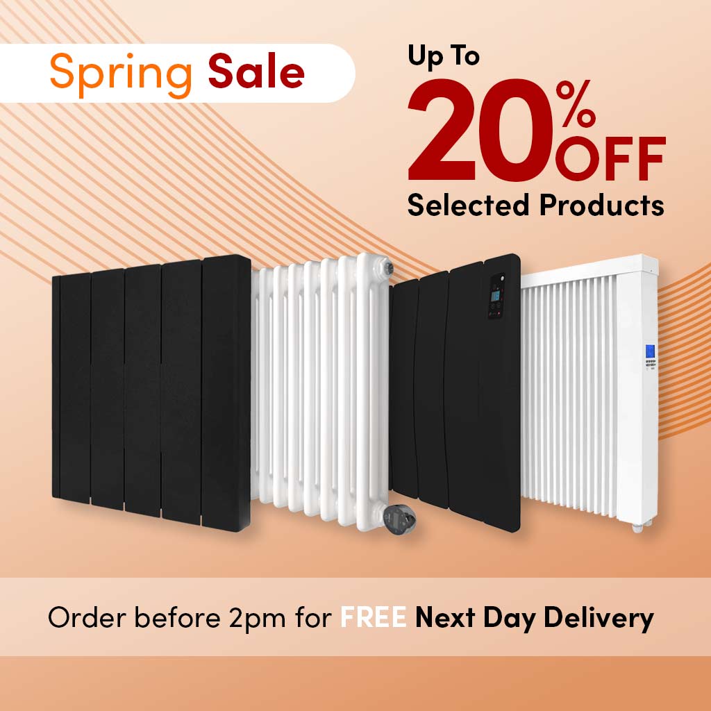 Freestanding Electric Radiators, Free UK Delivery Ireland