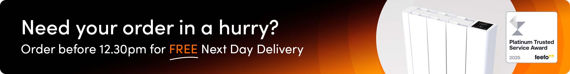 Vertical Electric Radiators Ireland | Tall & Thin Electric Radiators