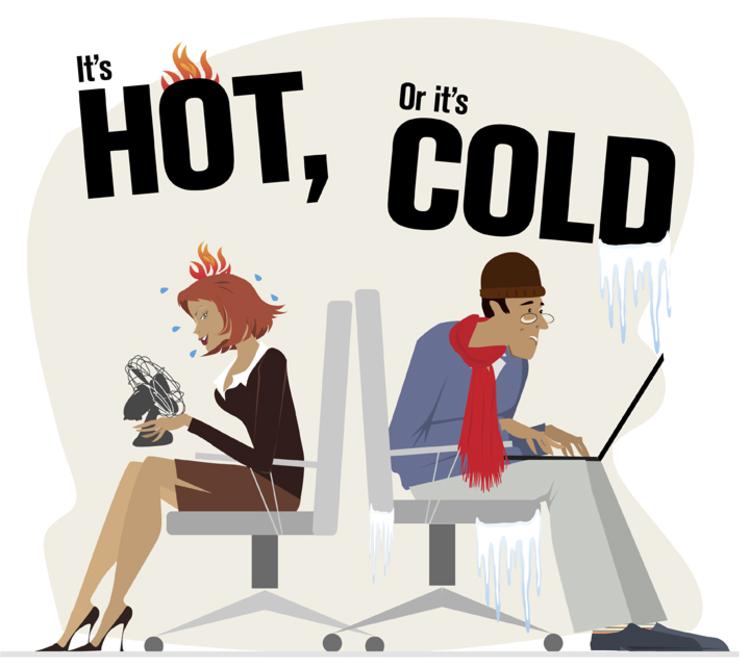 Cold Office Employees